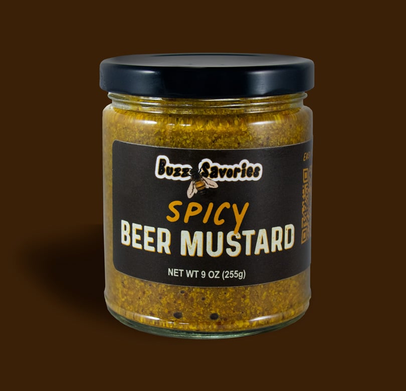 Spicy Beer Mustard – Buzz Savories, LLC